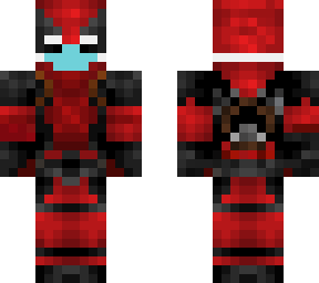 Deadpool w/ face mask | Minecraft Skin