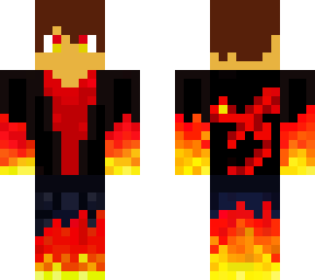 Fiery boi | Minecraft Skin