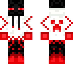 Red Enderman | Minecraft Skins