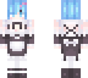 Rem - re:zero | Minecraft Skin