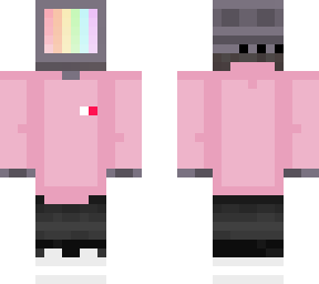TV man | Minecraft Skin