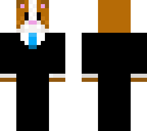 Hamster in a suit | Minecraft Skin