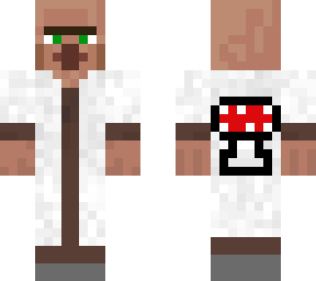 Lab Coat Villager | Minecraft Skin