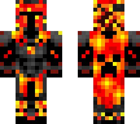 Lava Man | Minecraft Skin