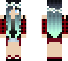 pelo azul | Minecraft Skin