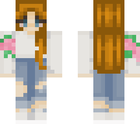 Roses Girl | Minecraft Skin