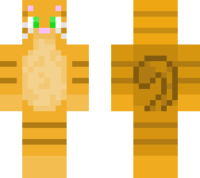 tabby cat | Minecraft Skin