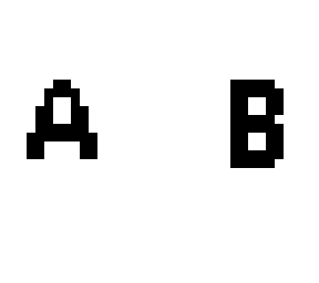 The letter A AND The letter B | Minecraft Skin