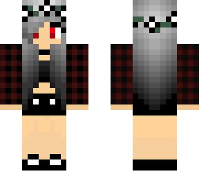 Vampire Girl Minecraft Skin