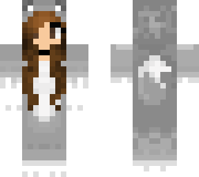 Wolf Girl Base | Minecraft Skin