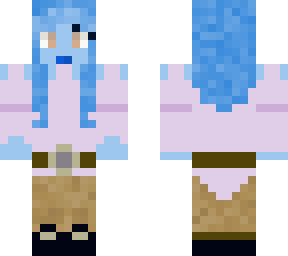 Blue villager | Minecraft Skin