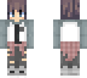 Cute boy with fringe | Minecraft Skin