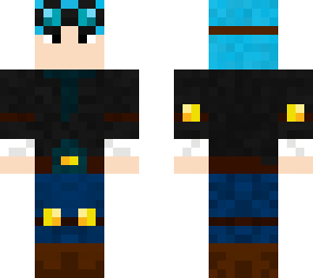 Dan TDM (from MINECRAFT Story Mode) | Minecraft Skin