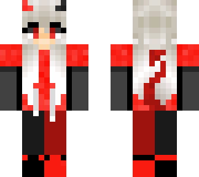 half human half devil | Minecraft Skins