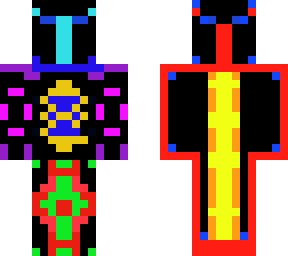 RAINBOW KNIGHT | Minecraft Skin