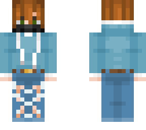 Steve Shaded with Face Mask | Minecraft Skin
