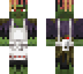AreuMadLoL Zombie Swamp Butcher | Minecraft Skin