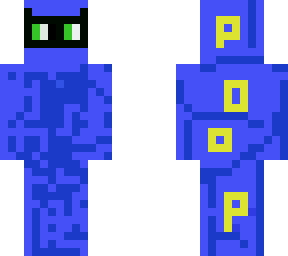 Bloo blob guy | Minecraft Skin