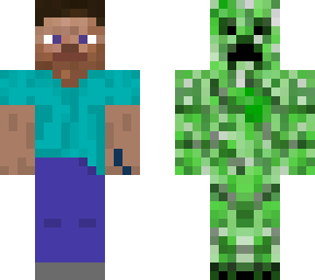 Creeper Steve | Minecraft Skin