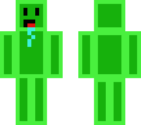 Drooling Green screen | Minecraft Skin