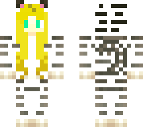 snow leopard girl | Minecraft Skins