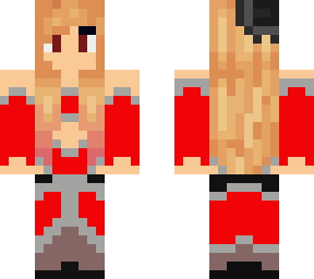 Nether Princess (Battle Dress) | Minecraft Skin