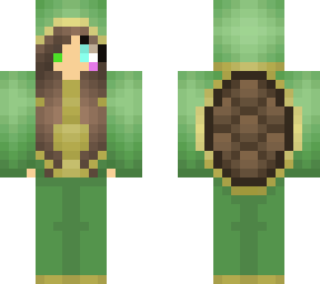 Turtle Girl | Minecraft Skin