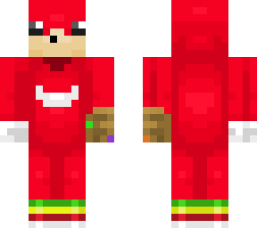 Uganda Knuckles Full Ver. | Minecraft Skin