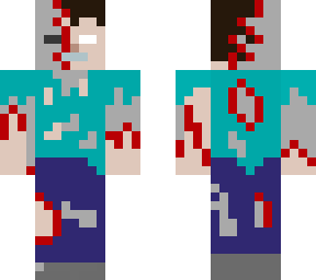Zombie/Dead Steve | Minecraft Skin