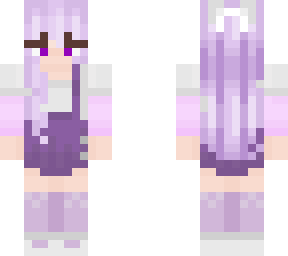 Amethyst Gem Girl | Minecraft Skin