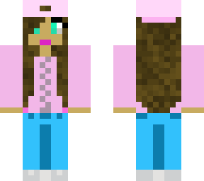 Cap Girl | Minecraft Skin