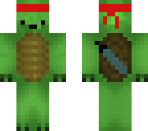 derp ninja turtle | Minecraft Skin