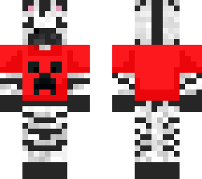 Edited Zebra | Minecraft Skin