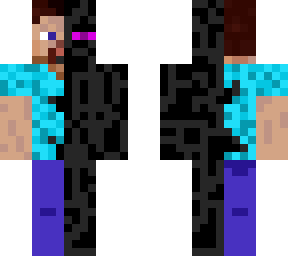 Enderman Steve | Minecraft Skin