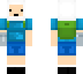 Adventure Time Finn | Minecraft Skins