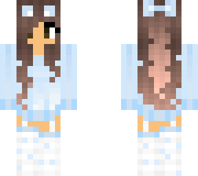 Fixed ariana grande girl | Minecraft Skin