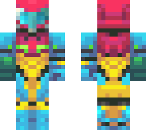 Malxer's Metroid Fusion Skin | Minecraft Skin