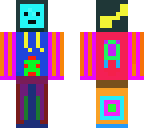 Spiky slime | Minecraft Skin