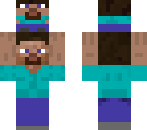 cursed steve | Minecraft Skin