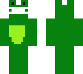 frog mask | Minecraft Skin