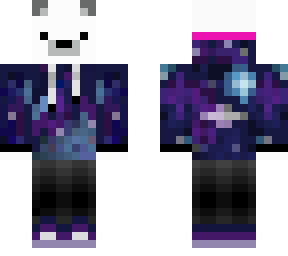 Galaxy Polar Bear | Minecraft Skin