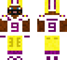 LSU Tigers (CFB White) | Minecraft Skin