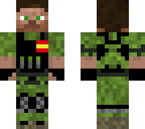 Steve Militar | Minecraft Skins