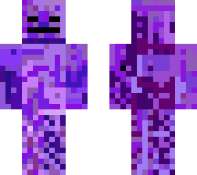 purple skeleton | Minecraft Skin