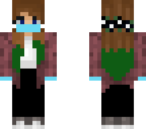 Quarantine Girl | Minecraft Skin