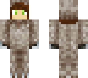 Sloth Girl | Minecraft Skin