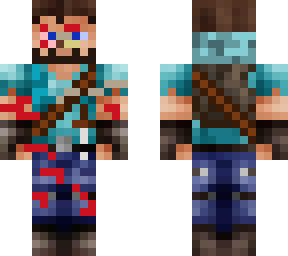 Steve Hunting Bleeding | Minecraft Skin