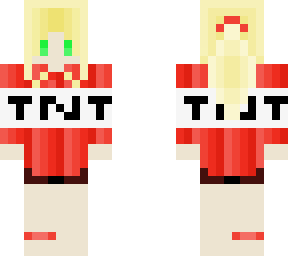 TNT girl | Minecraft Skin
