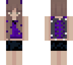 Ender Dragon Girl | Minecraft Skin