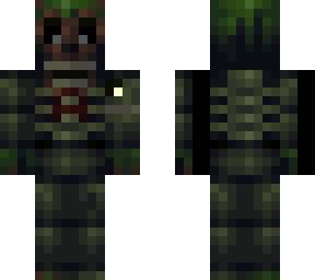 Ghost Mangle | Minecraft Skin